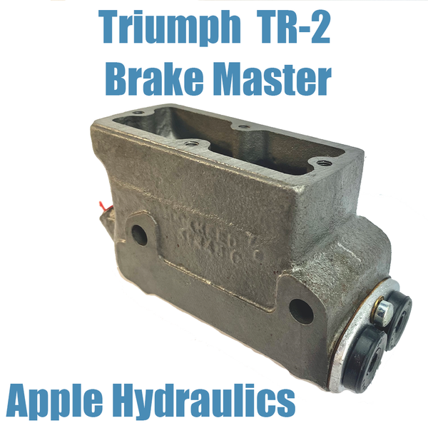 Triumph TR2 OEM Brake Master Cylinder, yours done $345, from stock $44 ...